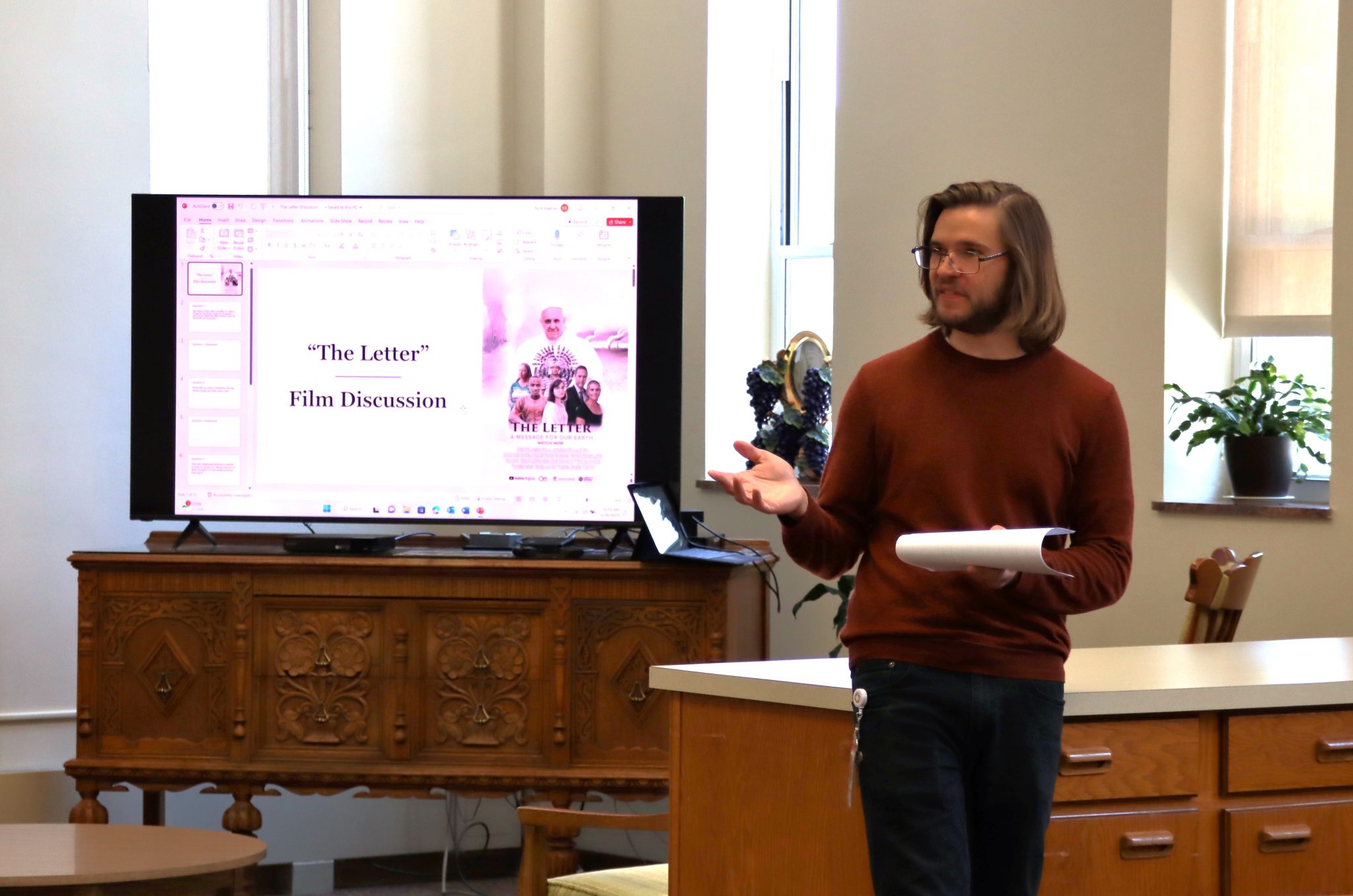 SCL Sisters Discuss “The Letter: A Message for Our Earth”